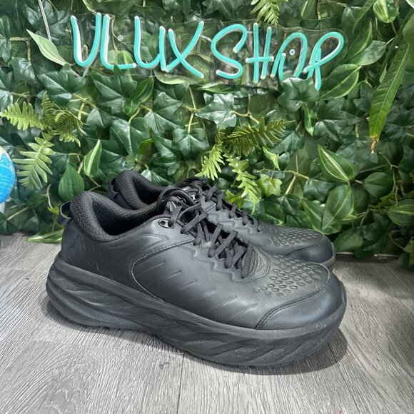 Hoka One One | Shoes | Hoka One One Shoes Mens 25 2e Triple Black Bondi ...